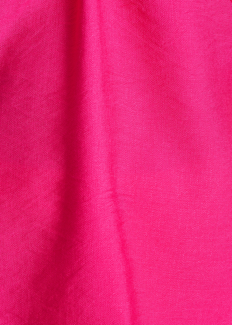 Fuchsia pink short sleeve top - La Fée Maraboutée